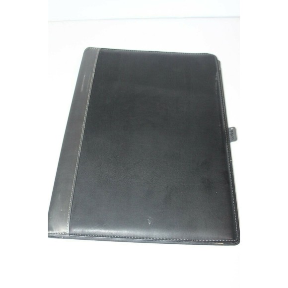 Office | At A Glance Outlink Office Portfolio Black Leather With Grey ...